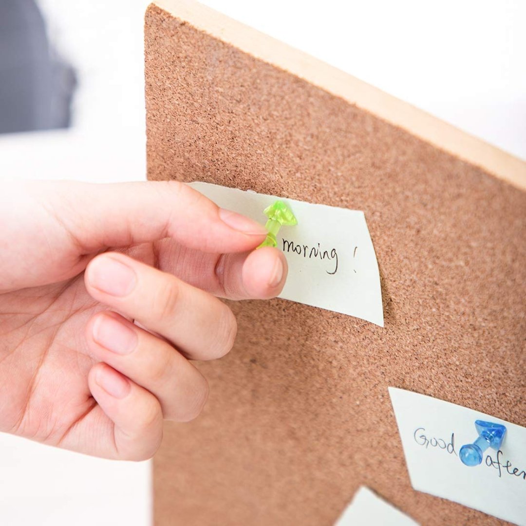 Deli Assorted Color Push Pins 23mm - SCOOBOO - Deli