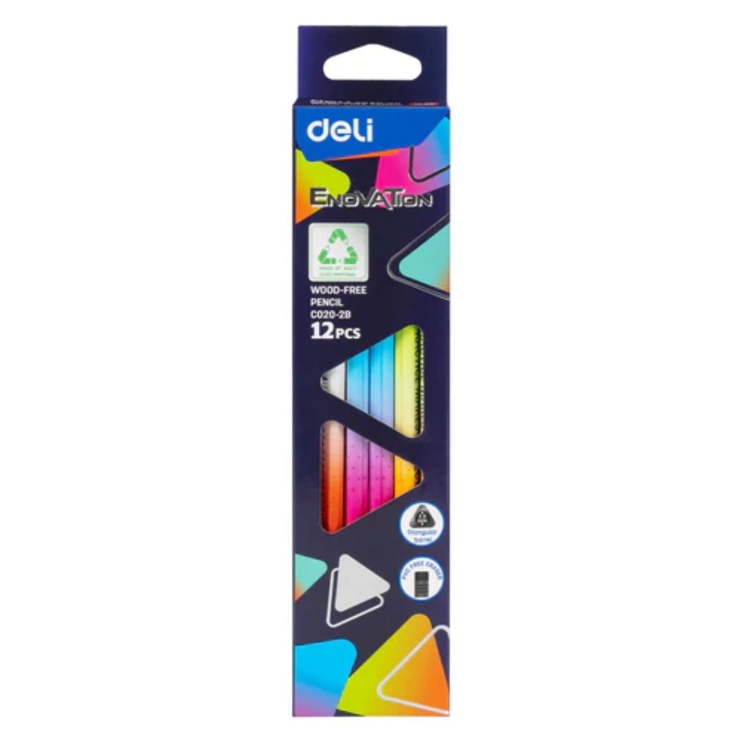 Deli Enovation Wood-Free Pencils - SCOOBOO - Deli