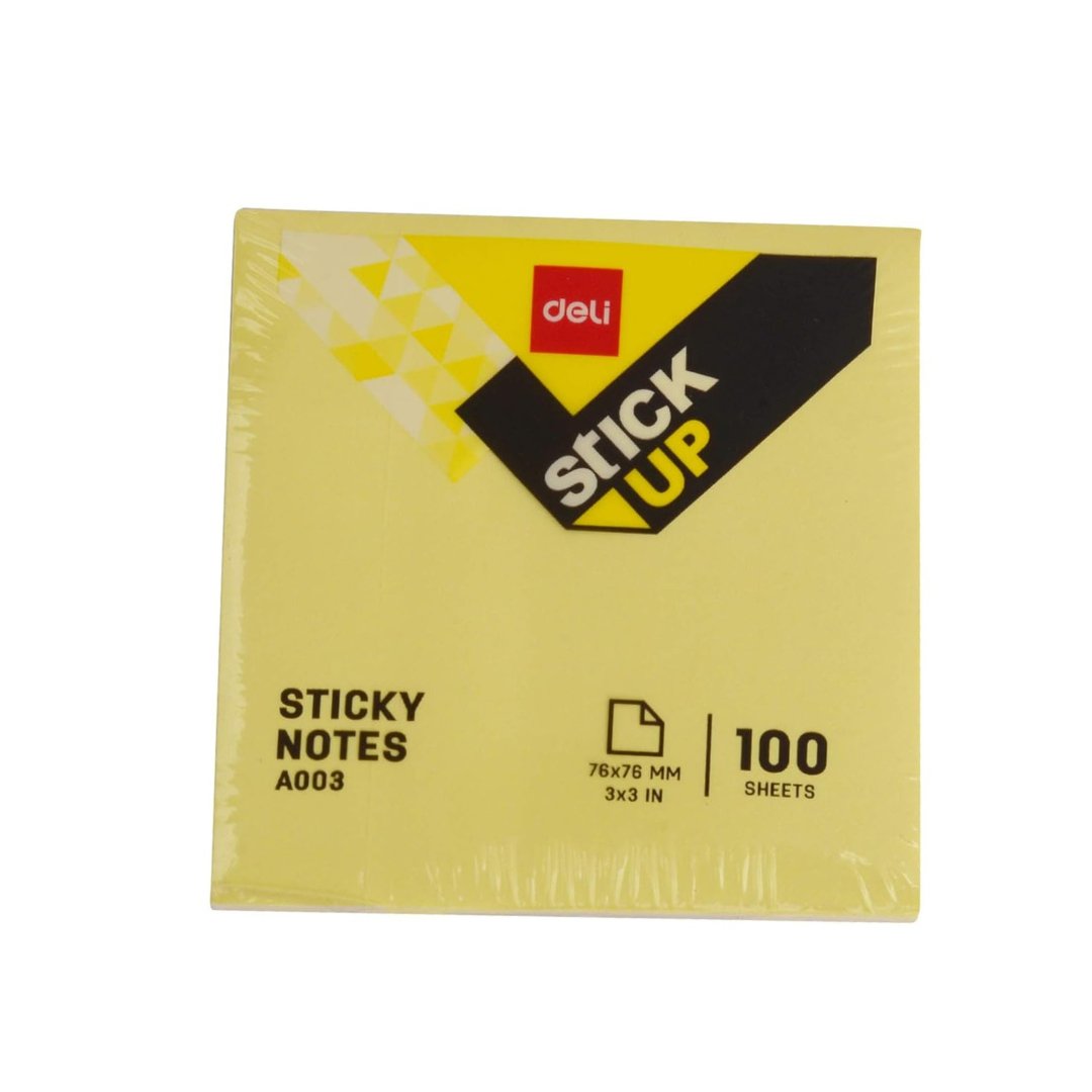 Deli Sticky Notes 3X3 Inch - SCOOBOO - Deli