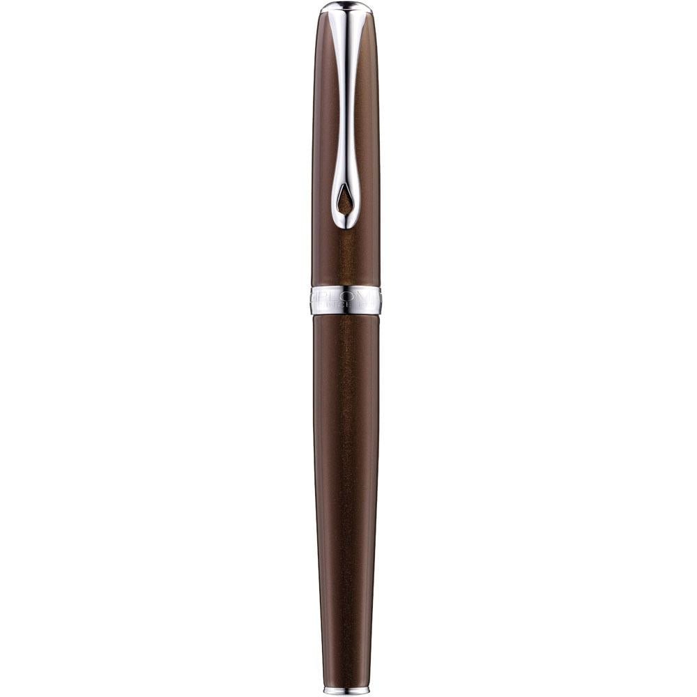 Diplomat Excellence A2 Marrakesh Chrome Fountain Pen - SCOOBOO - Diplomat