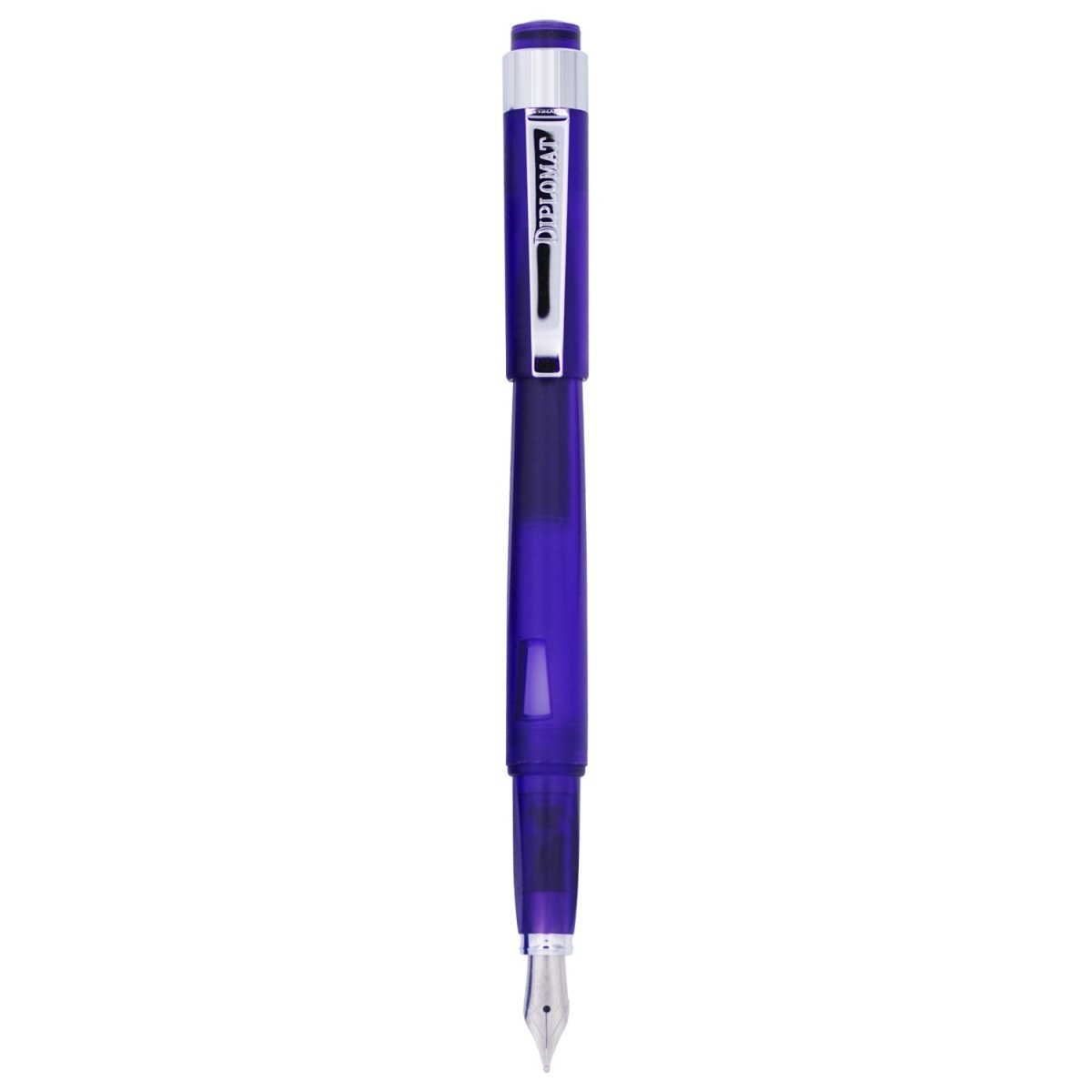 Diplomat Magnum Demo Purple Fountain Pen - SCOOBOO - Diplomat