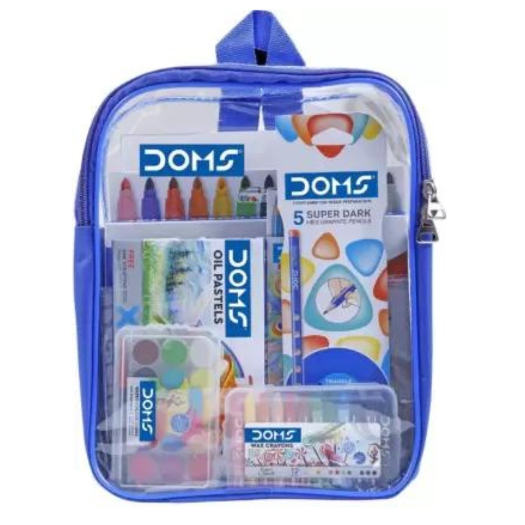 Doms Junior Art Kit-Combo of 8 - SCOOBOO - Doms