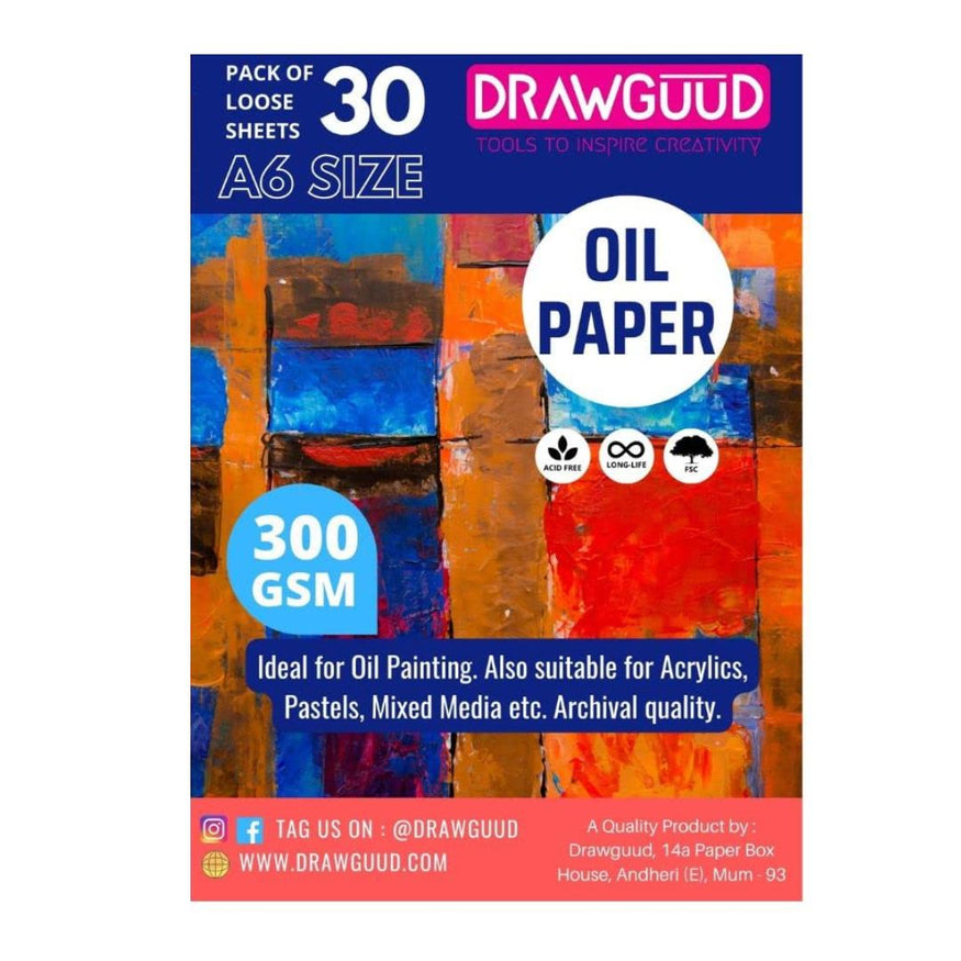 Oil Sheet for Painting, Oil Painting Paper Pad, Oil Painting Pad – SCOOBOO