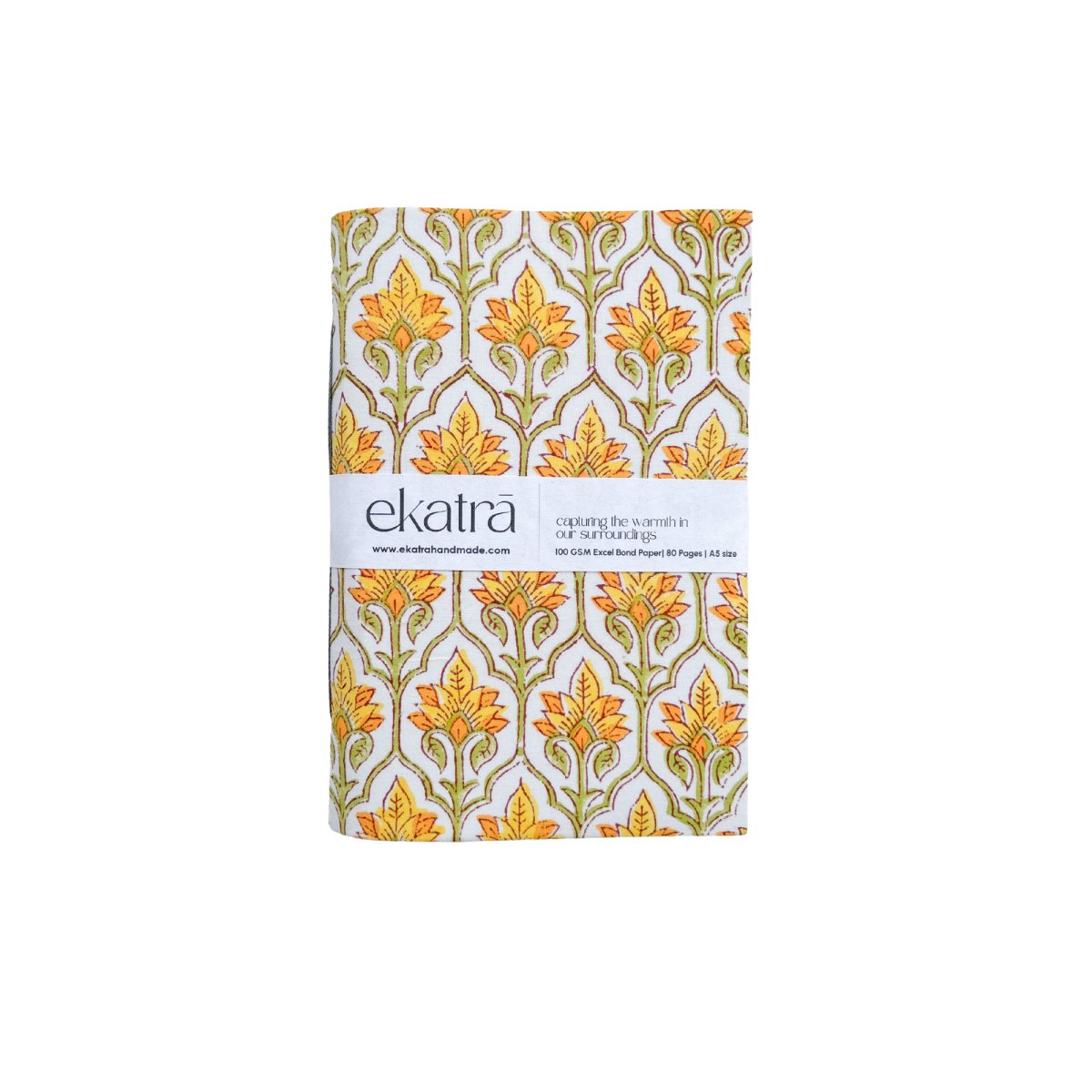 Ekatra Handcrafted Journal-A5 - SCOOBOO - Ekatra