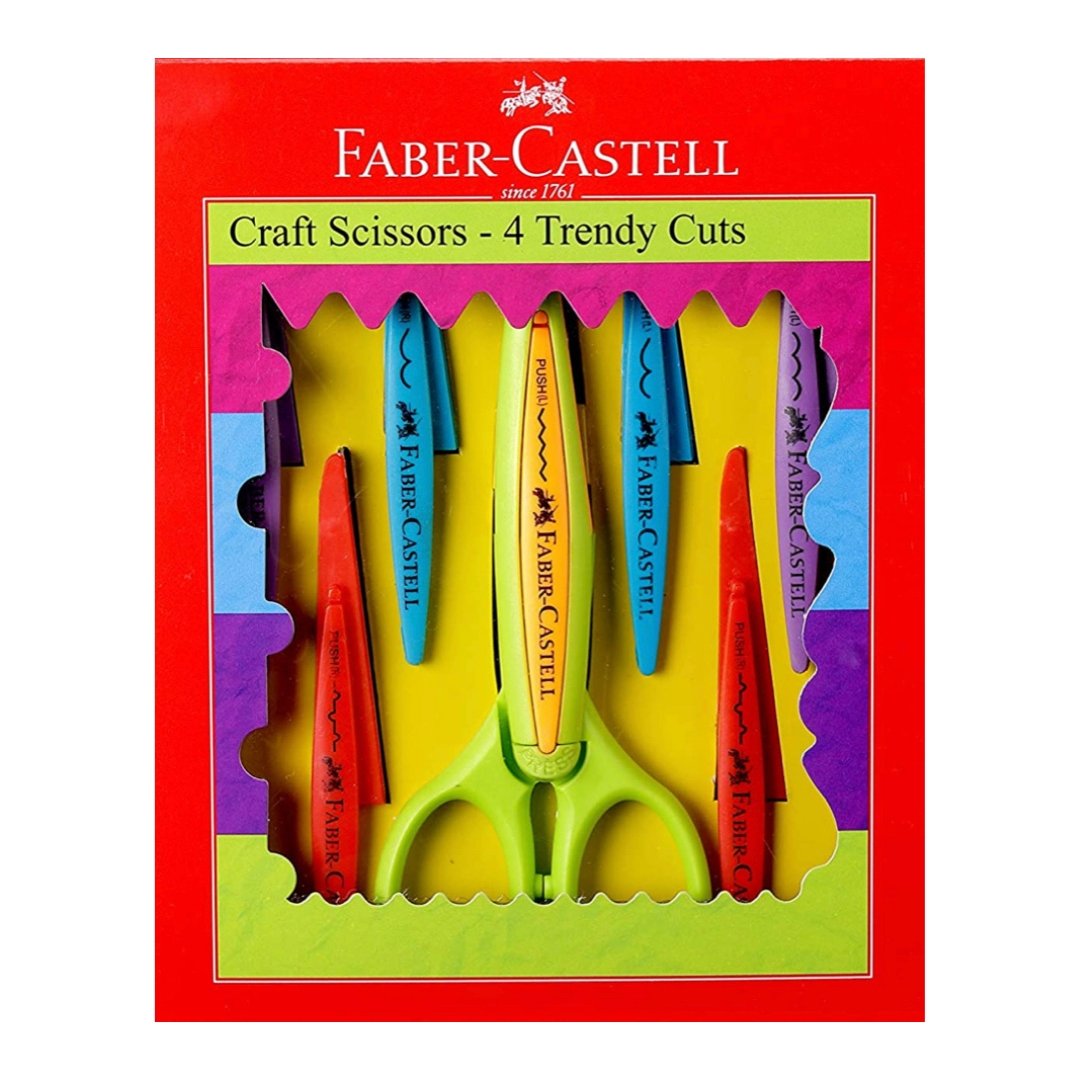 Faber-Castell Craft Scissors - SCOOBOO - Faber-Castell