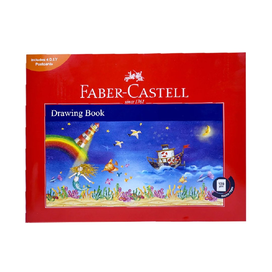Faber Castell Drawing Book - SCOOBOO - Faber-Castell