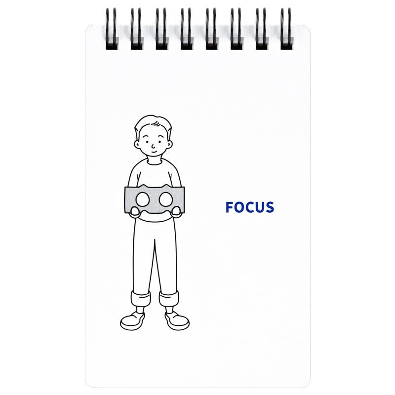 Fizz Happy Brick Mover Series Spiral Notebook - SCOOBOO - Fizz