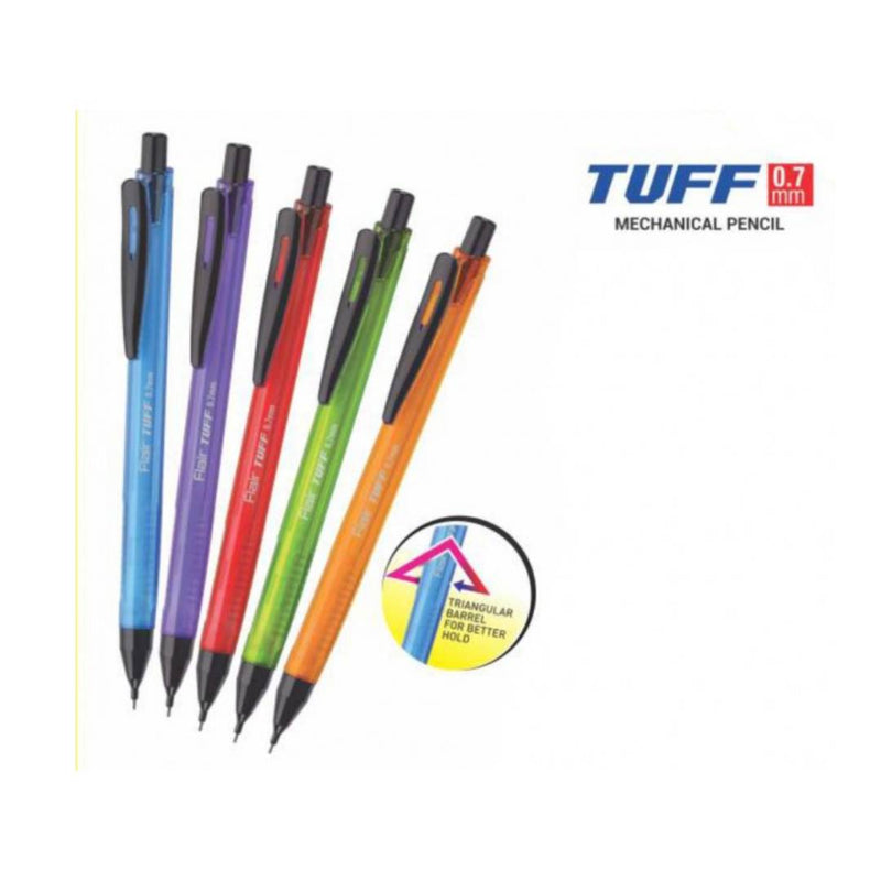 Flair Tuff Mechanical Pencil 0.7mm Pack Of 5 - SCOOBOO - Flair