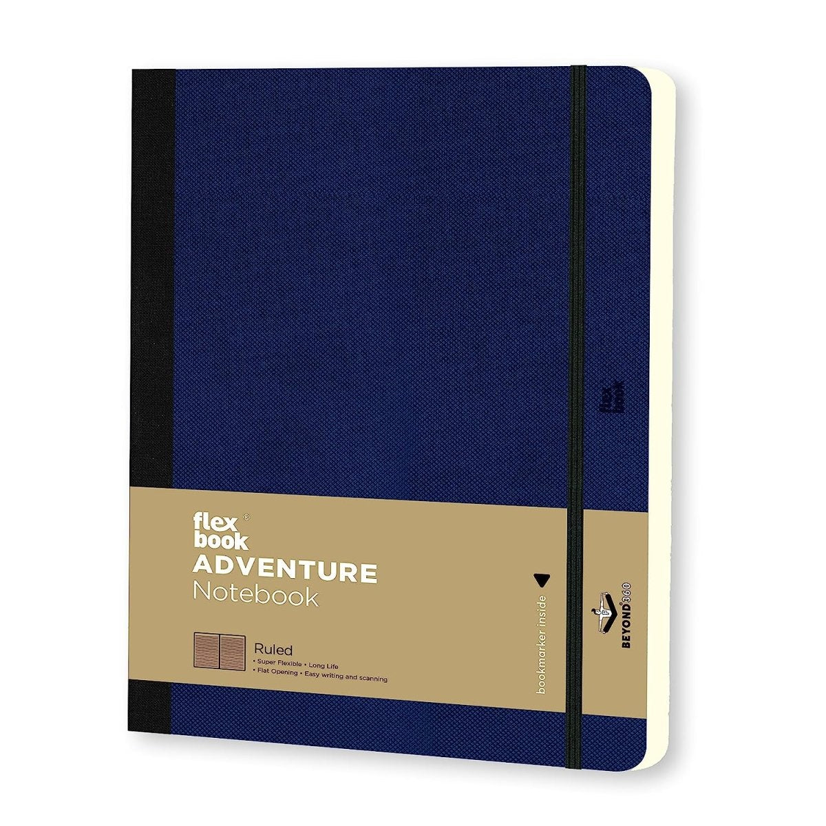 Flexbook Adventure Series Royal Blue- Ruled- Medium - SCOOBOO - Flex book