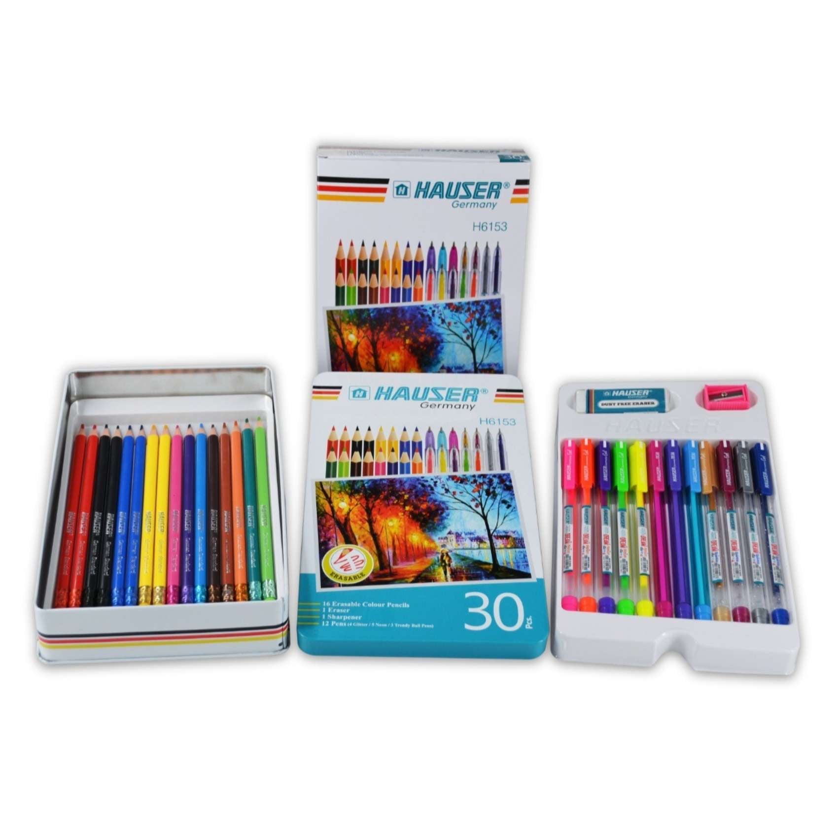 Hauser Coloured Pencils - SCOOBOO - Hauser