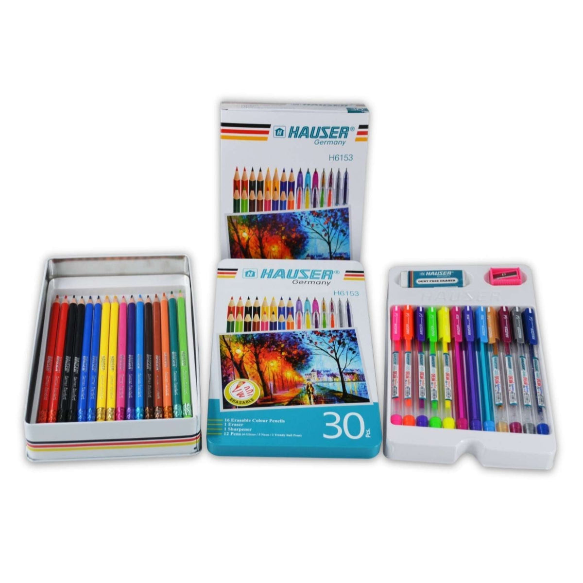 Hauser Coloured Pencils - SCOOBOO - Hauser