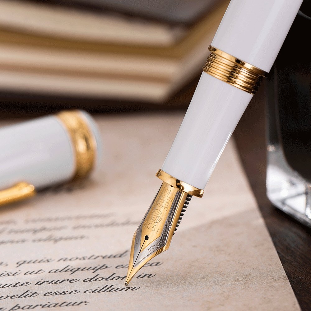 Hongdian, Fountain Pen - 1841 Black - SCOOBOO - Hongdian