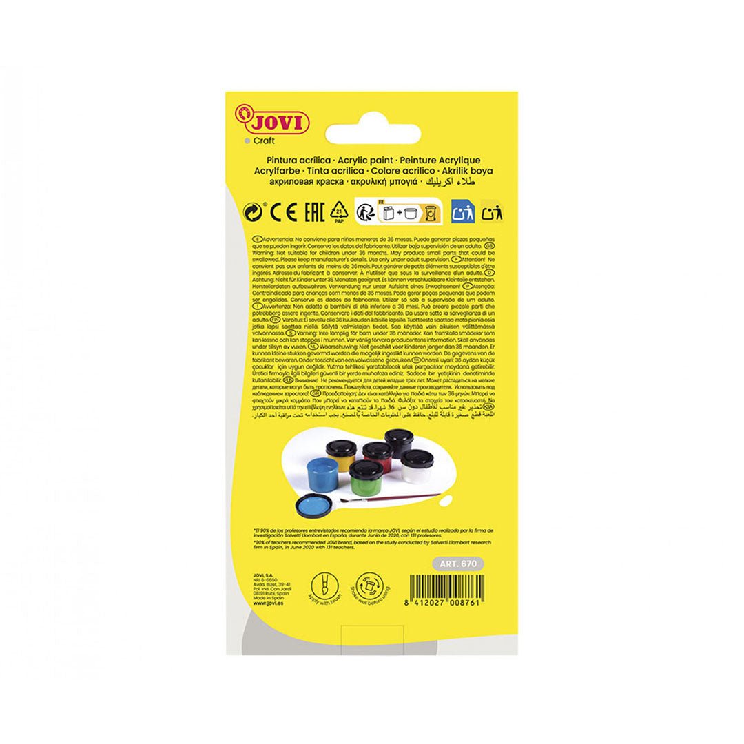 Jovi Acrylic Paint Box - SCOOBOO - Jovi