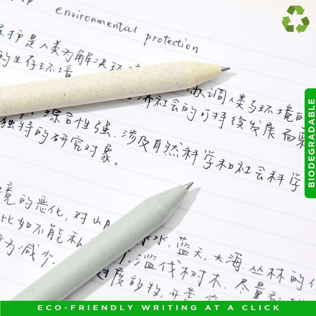 Kaco Pure Biodegradable 0.5mm Gel Ink Pen-Pack Of 4 - SCOOBOO - KACO