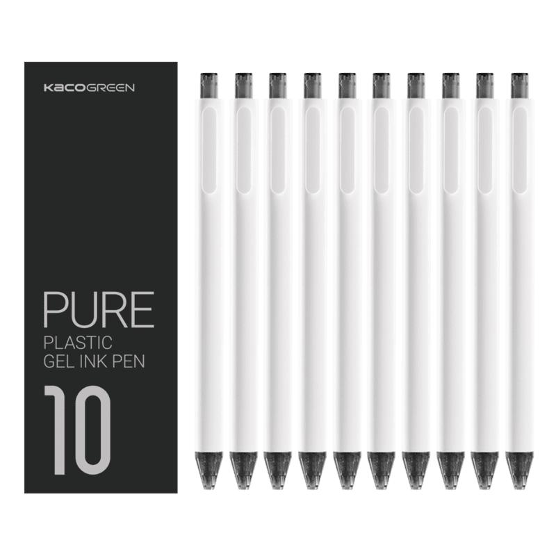 Kaco Pure Soft Touch Candy Series Gel Pens- Pack of 10 - SCOOBOO - KACO