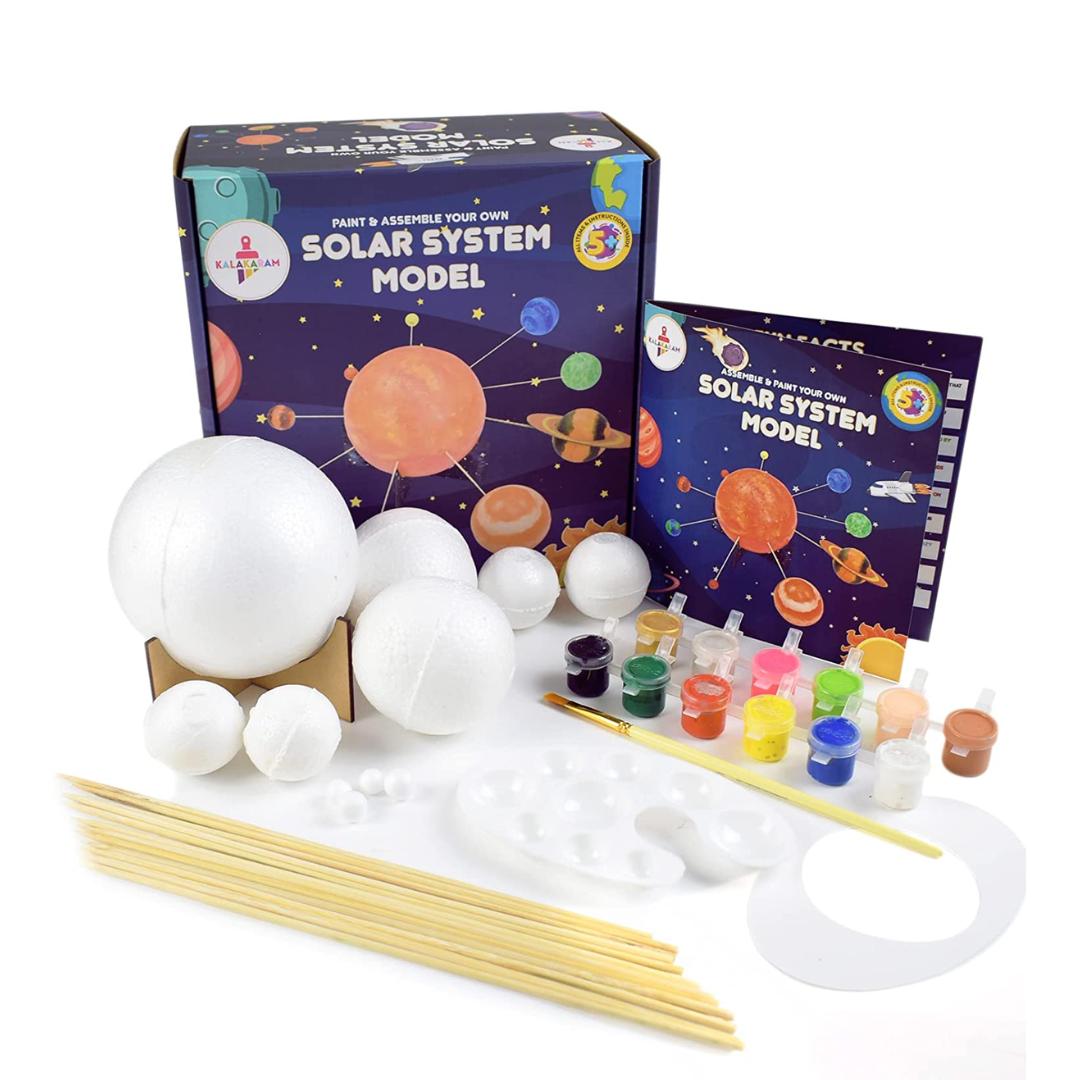 Kalakaram Kids Solar System Model Kit for Kids - SCOOBOO - Kalakaram