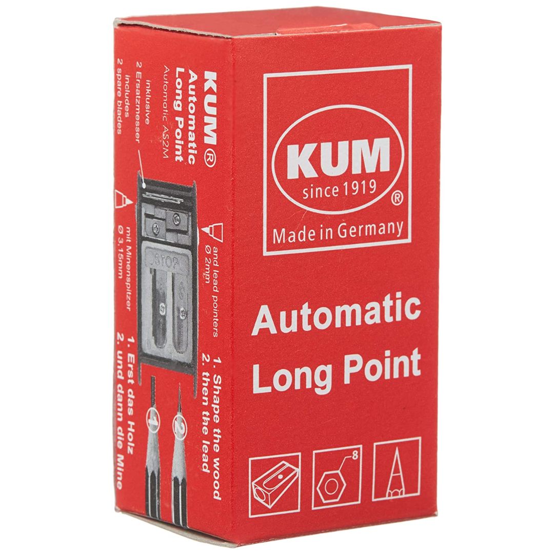 Kum Automatic Long Point Sharpener - SCOOBOO - KUM