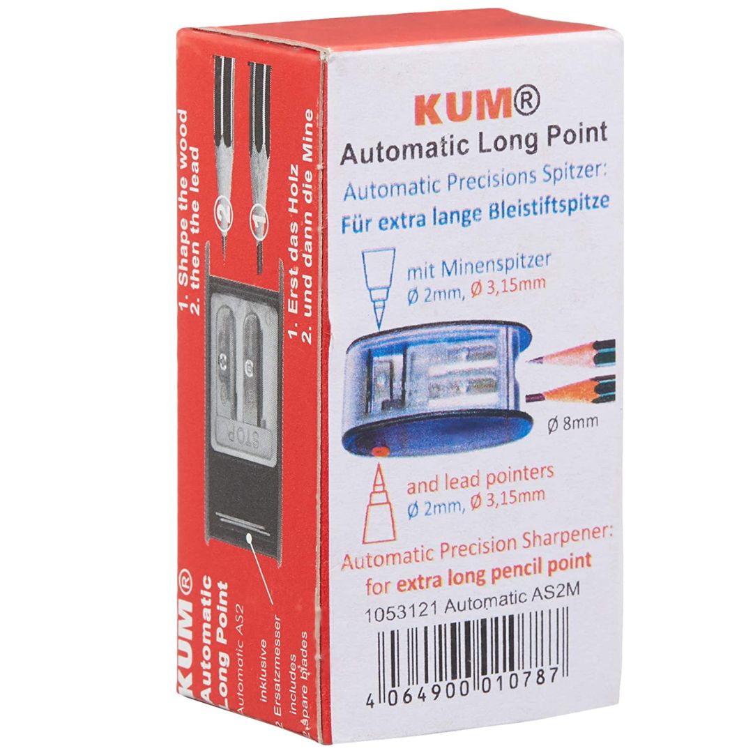 Kum Automatic Long Point Sharpener - SCOOBOO - KUM
