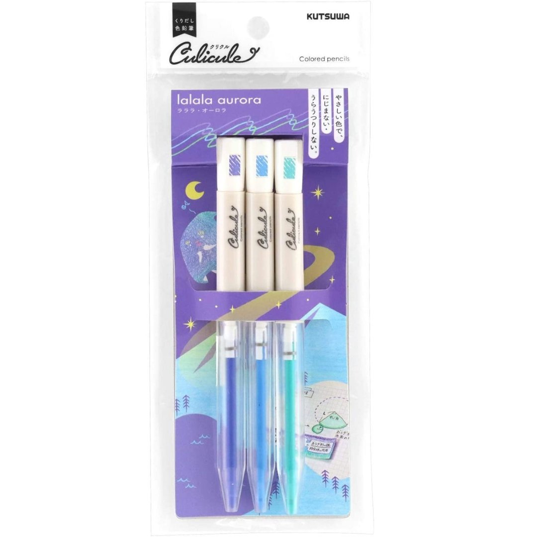 Kutsuwa Kuridashi Colored Pencil Crickle - SCOOBOO - Kutsuwa