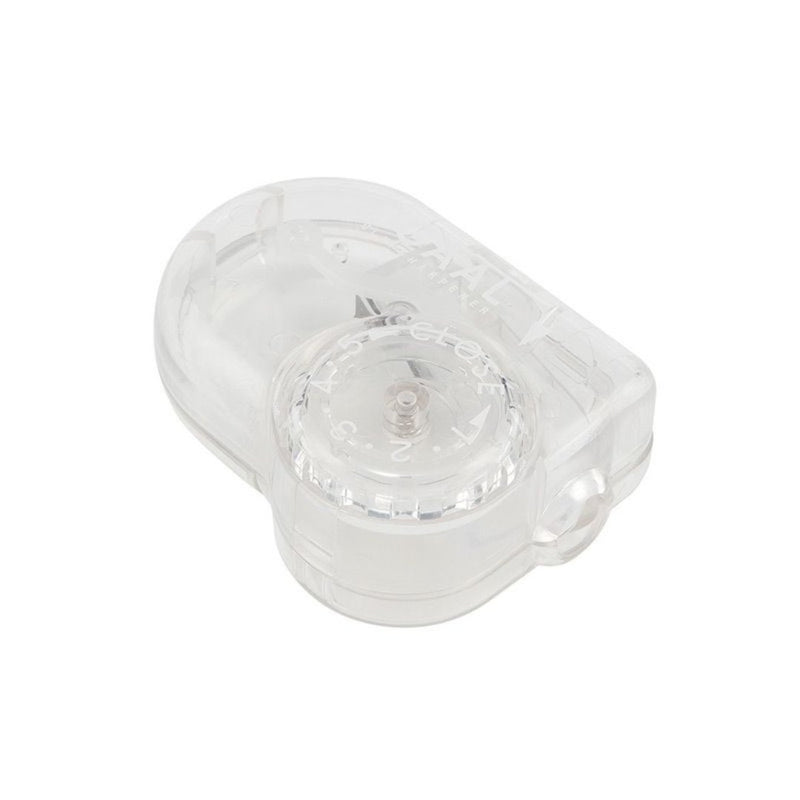 Kutsuwa Pencil Sharpener Tougal Clear Transparent - SCOOBOO - Kutsuwa