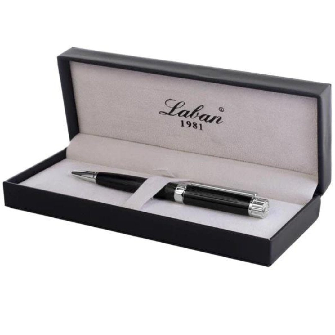 LABAN Crown Black Ballpoint Pen - SCOOBOO - Laban