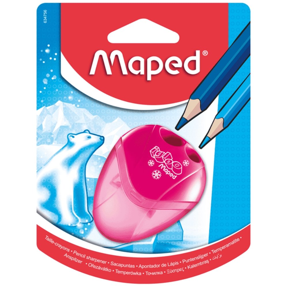 Sharpner, Maped Sharpener, Maped 2 Hole Pencil Sharpener - Scooboo ...