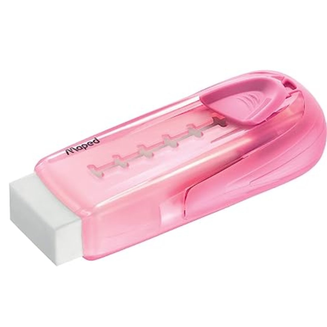Maped Universal Gom Stick Eraser with Refillable Holder – SCOOBOO
