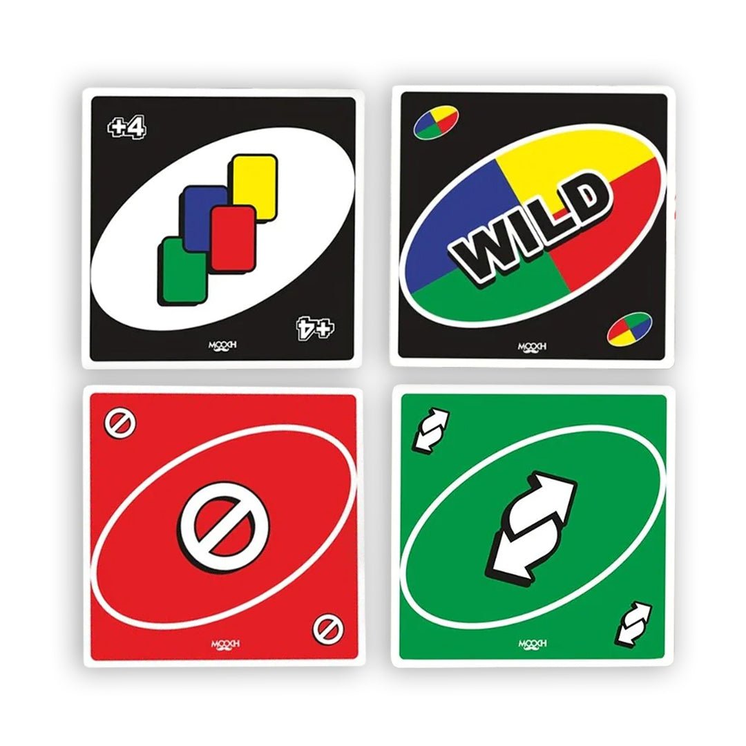 Mooch UNO Cards Coasters (Pack of 4) - SCOOBOO - MOOCH