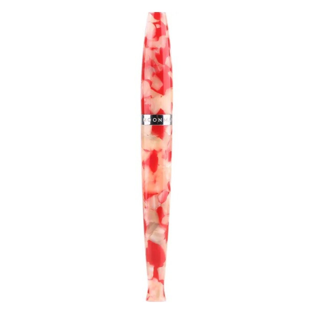 Moonman S2 Red Koi Resin Tortoise Shell Fountain Pen - SCOOBOO - Moonman