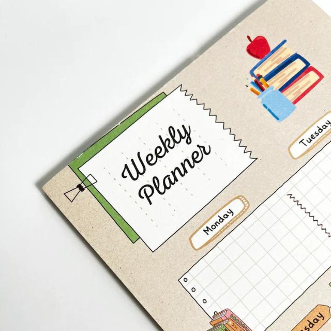 Numic A5 Weekly Planner Notepad - SCOOBOO - Numic