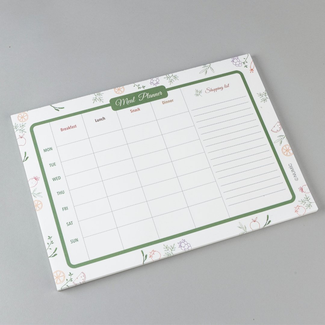 Numic Meal Planner Planners - SCOOBOO - SCOOBOO