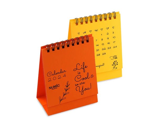 Numic Mini Desk calendar-2024 - SCOOBOO - Numic