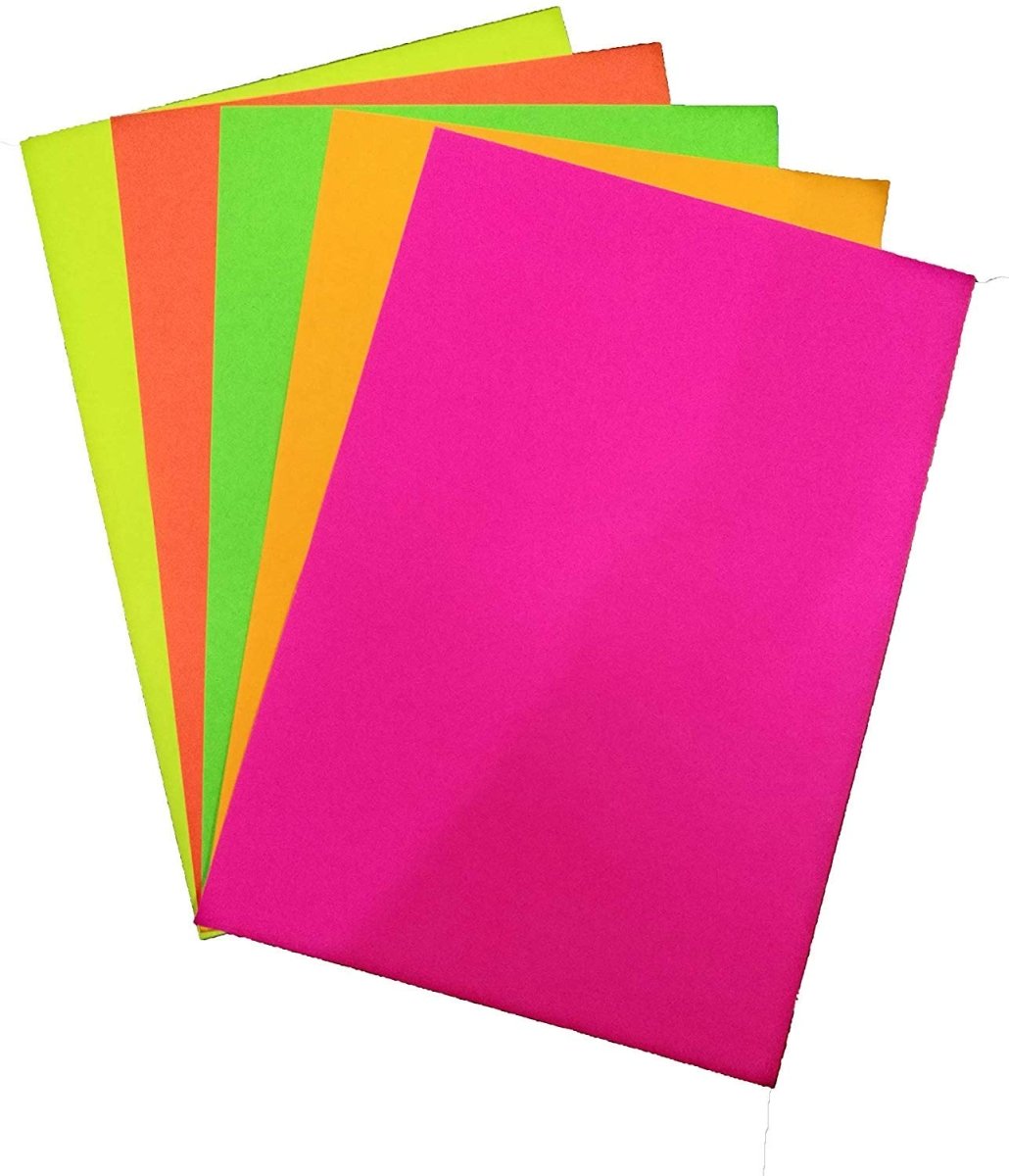 Neon Colour Papers - SCOOBOO - SCOOBOO