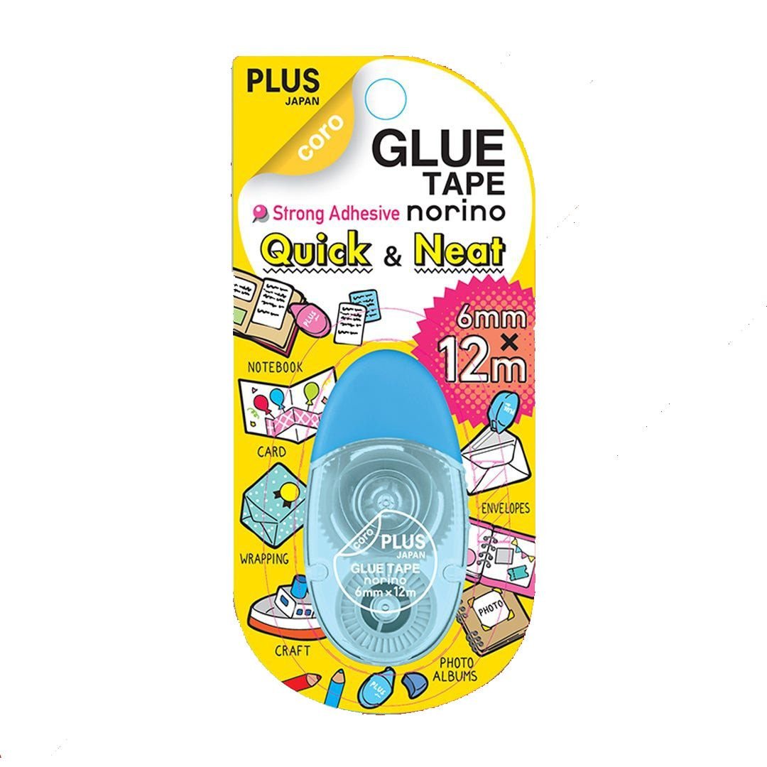 Plus Japan Glue Tape 12 METERS - SCOOBOO - PLUS JAPAN