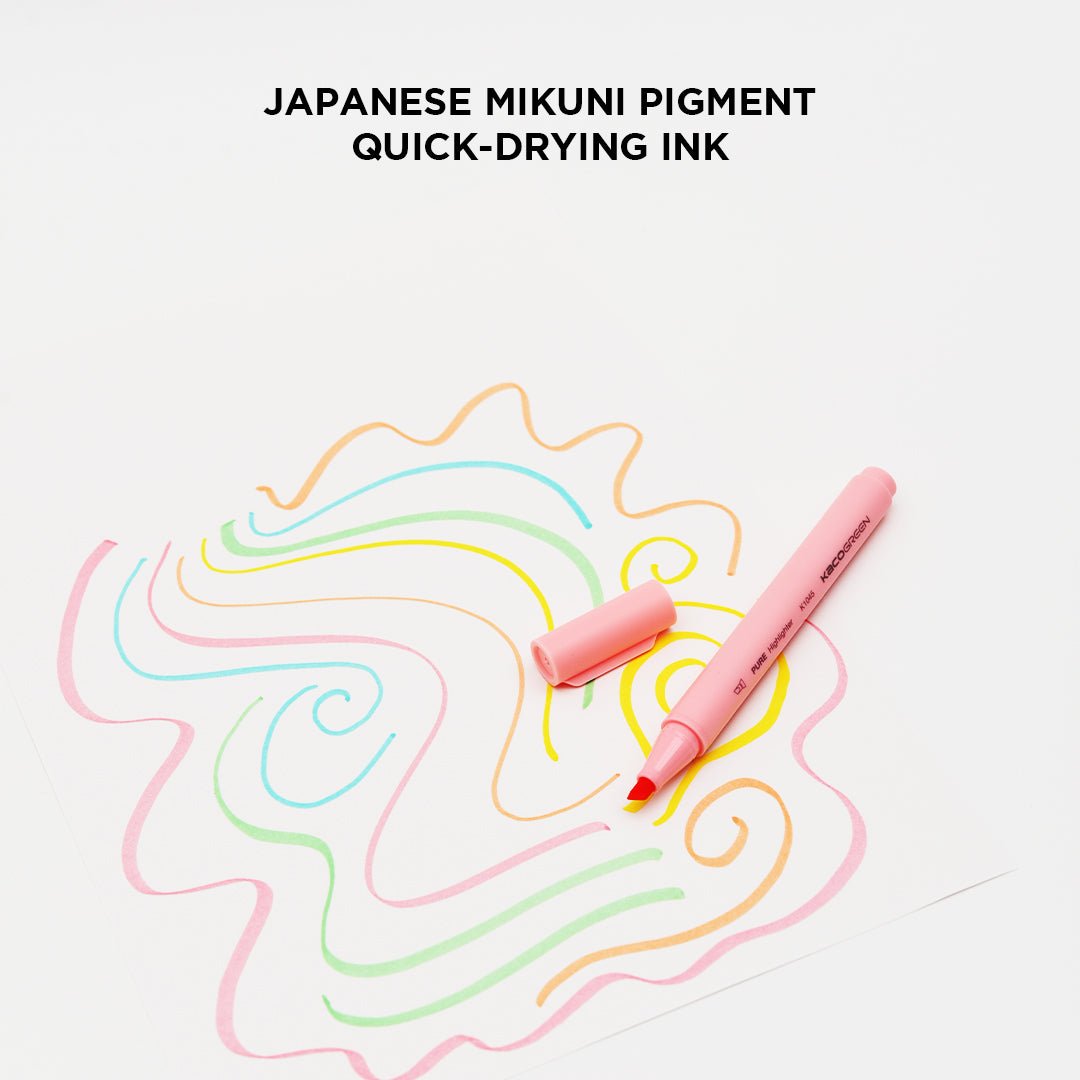 Pure Macaron Highlighter - Five-color Pack - SCOOBOO - KACO