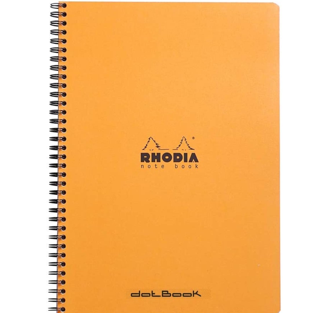 Rhodia Spiral Dotted Notebook – SCOOBOO