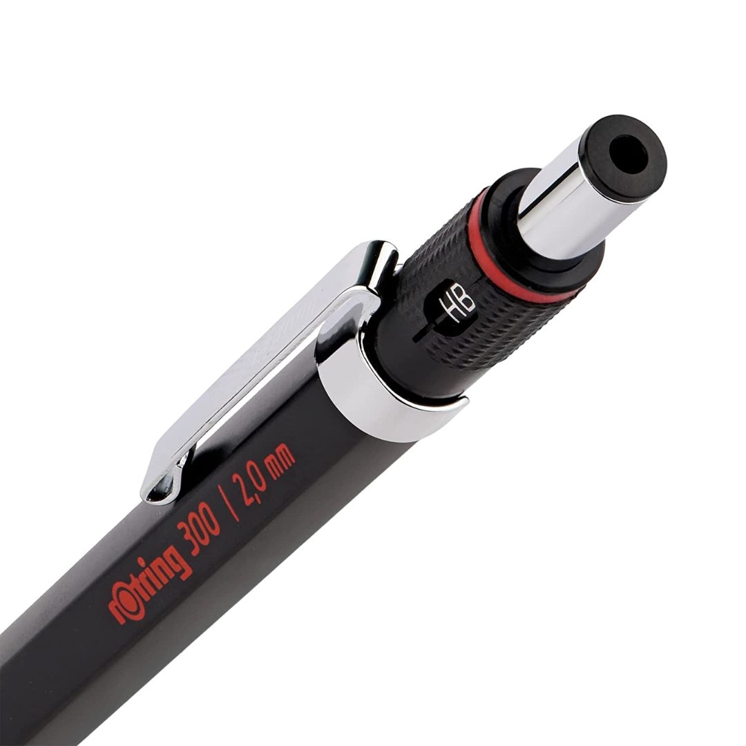 Rotring Black 2.0mm HB Mechanical Pencil - SCOOBOO - rotring