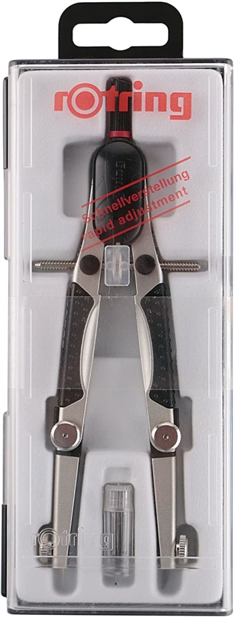 Rotring Compass Set Universal Compact Rapid Adjustment For Technical ...
