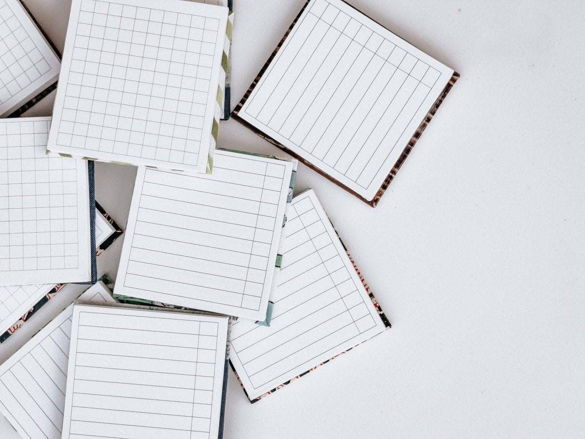 Ruled tearable block pad/desk pad by Ekatra - SCOOBOO - Ekatra