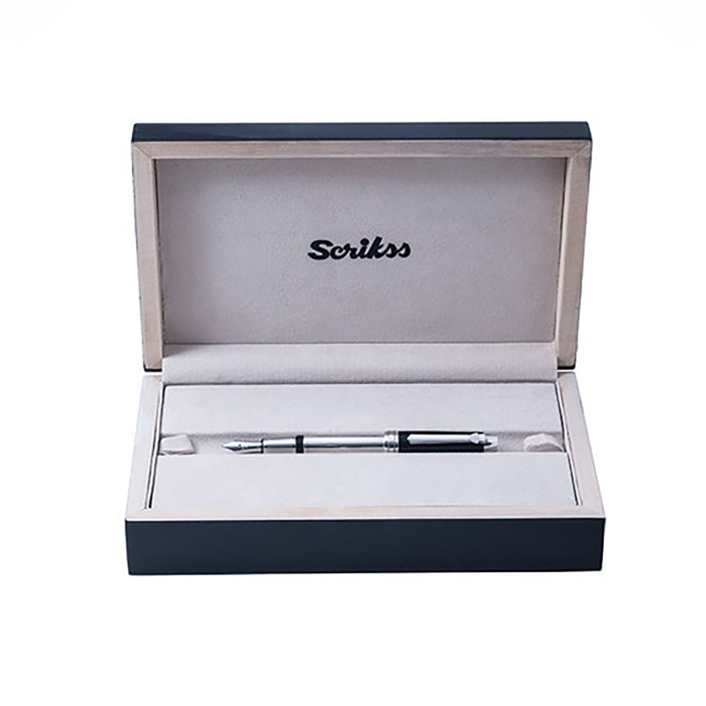 Scrikss | 45th Year 1964 | Fountain Pen | Silver - SCOOBOO - Scrikss