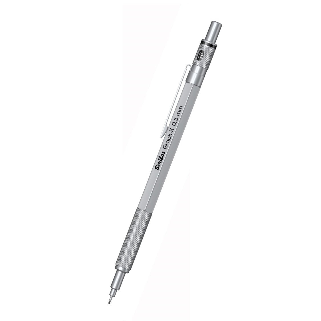 Scrikss | Graph-X | Mechanical Pencil | Matte Black-0.5mm - SCOOBOO ...