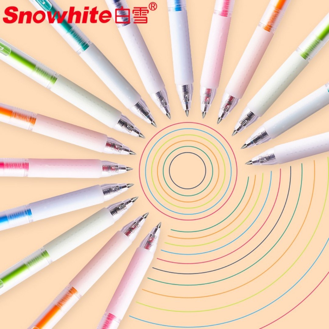 Snowhite G-302 Multicolour Pen - SCOOBOO - Snowhite