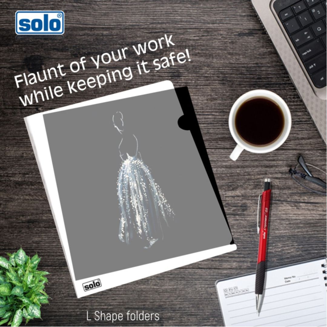 Solo A4 Clear Folder-Pack Of 20 – SCOOBOO