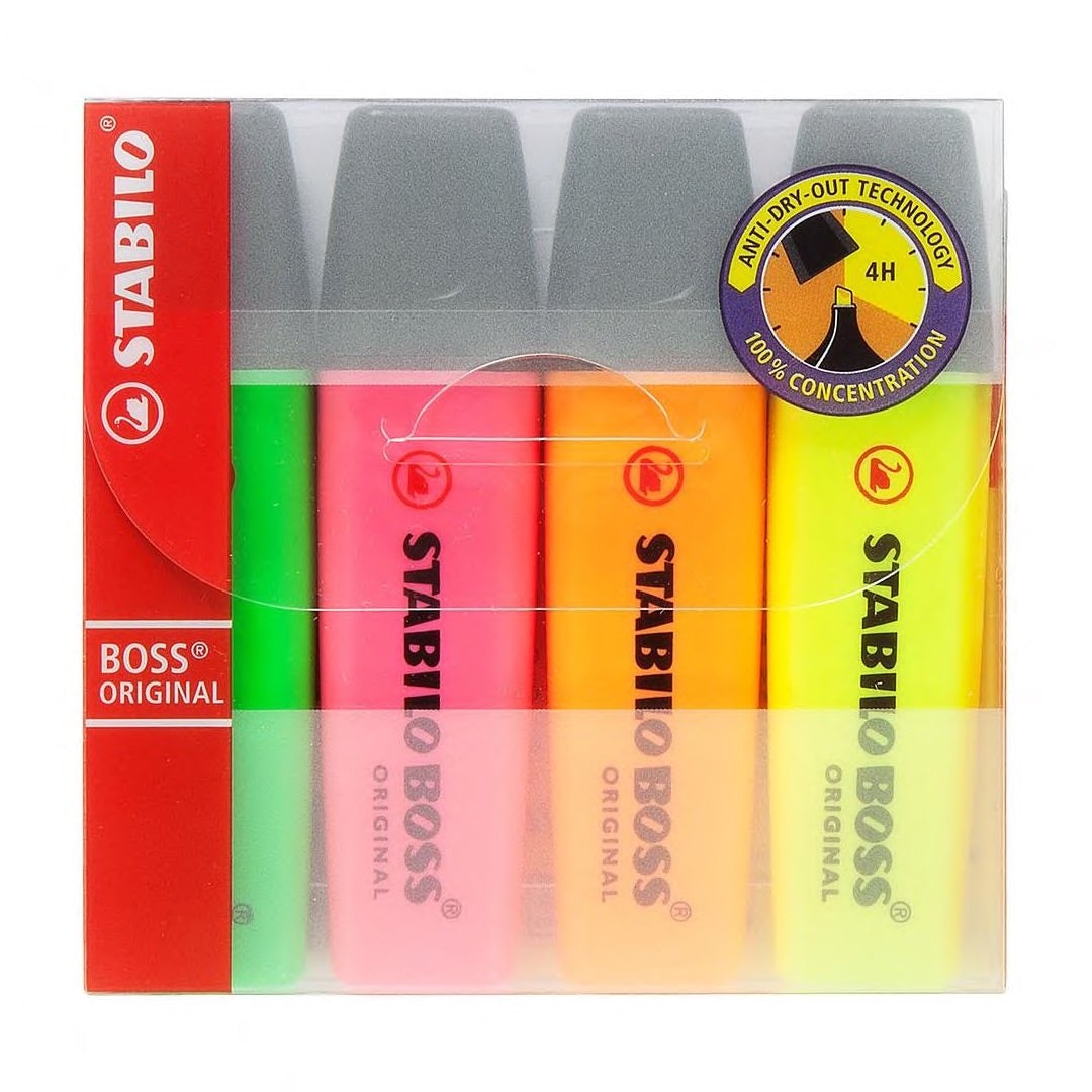 Stabilo Boss Original Highlighters - SCOOBOO - Stabilo