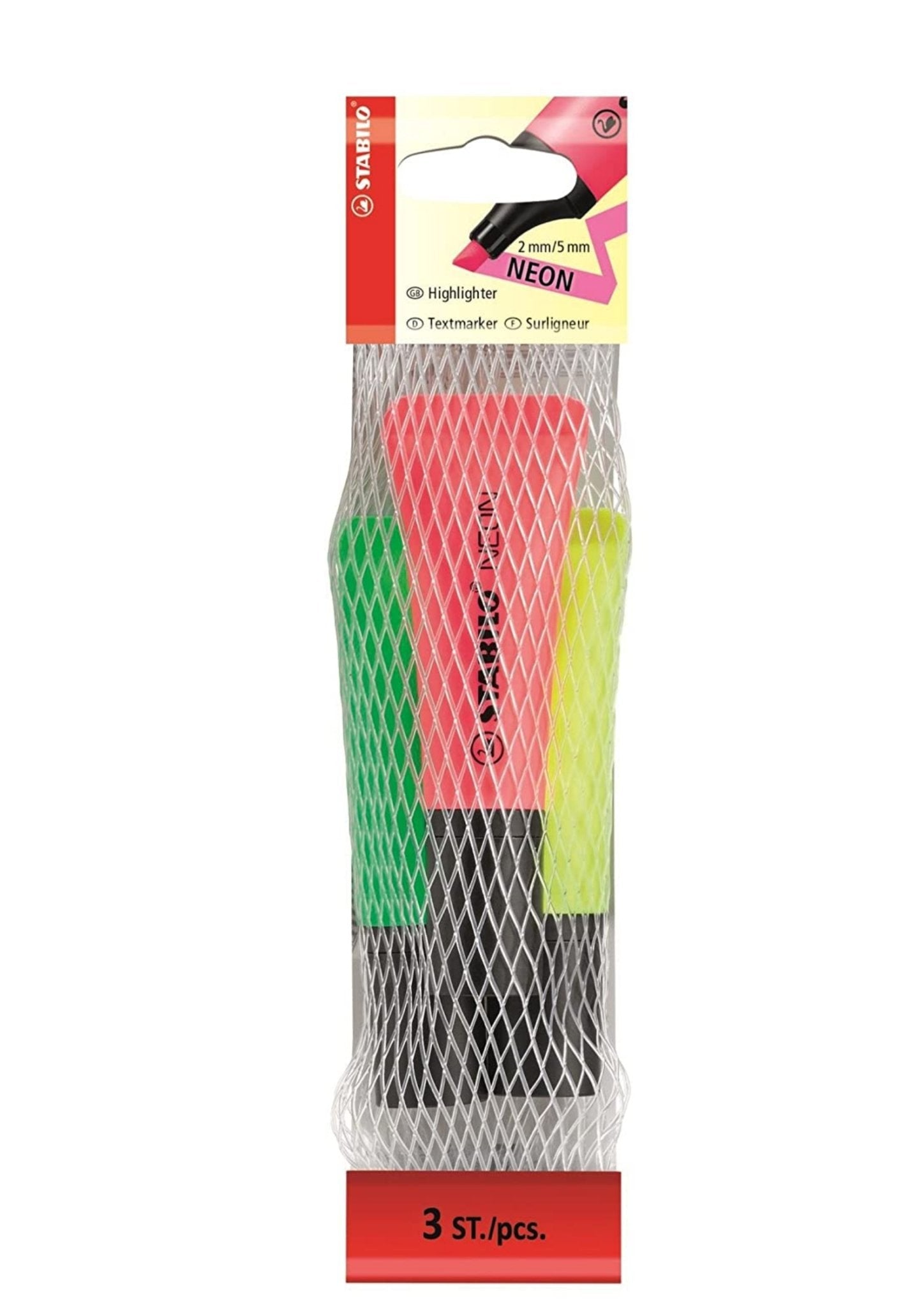 STABILO NEON - Highlighter Pen - SCOOBOO - Stabilo