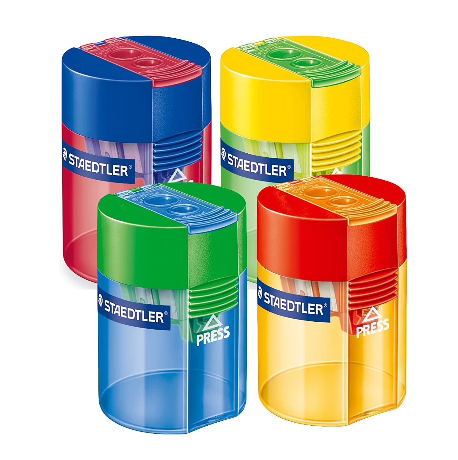 Staedler Round Tub Double Sharpener - SCOOBOO - Staedtler