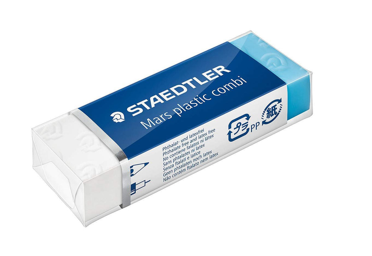 Staedtler Mars Plastic Combi Eraser - SCOOBOO - Staedtler