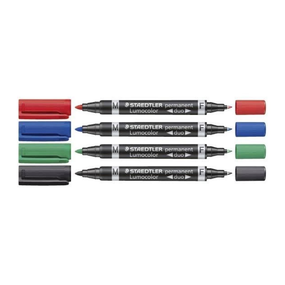 Staedtler Lumocolour Text marker Duo Permanent Marker – SCOOBOO