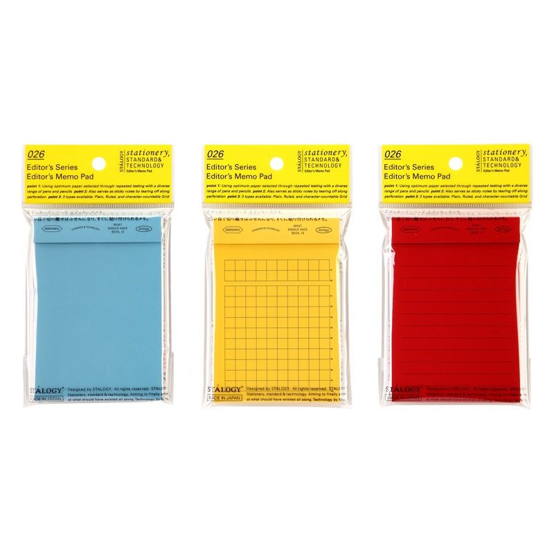 Stalogy Editor’s Series Editor’s Memo Pad - SCOOBOO - Stalogy