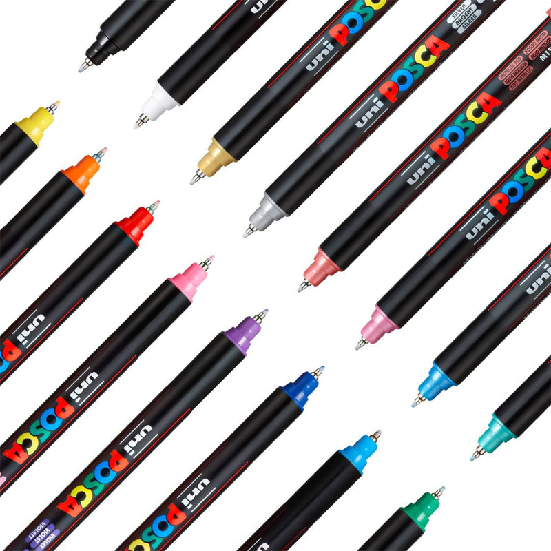 Uni Ball Posca Markers Set - SCOOBOO - Uni-Ball